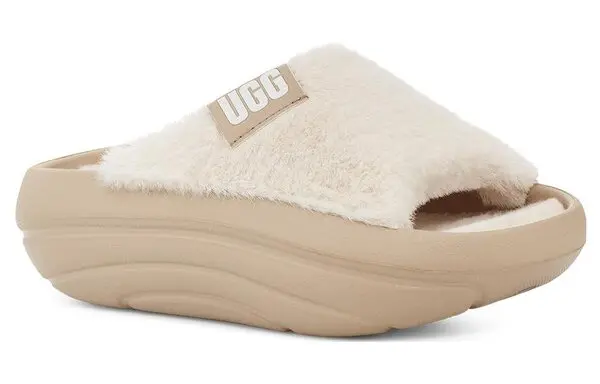 UGG Foamo Uggplush Slide - Mustard Seed