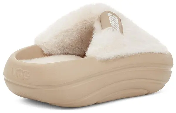 UGG Foamo Uggplush Slide - Mustard Seed