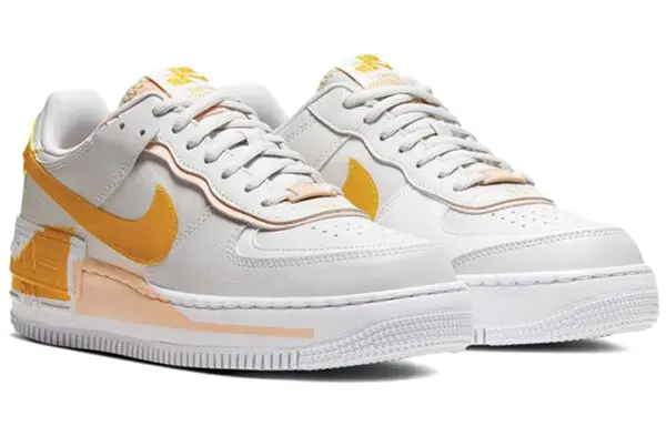 Nike Force 1 Shadow 'pollen Rise - Vast Grey/pollrn Rise/washed Coral