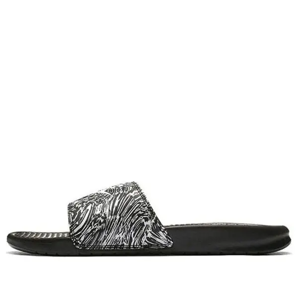 Nike Benassi Jdi Print Slides - Black