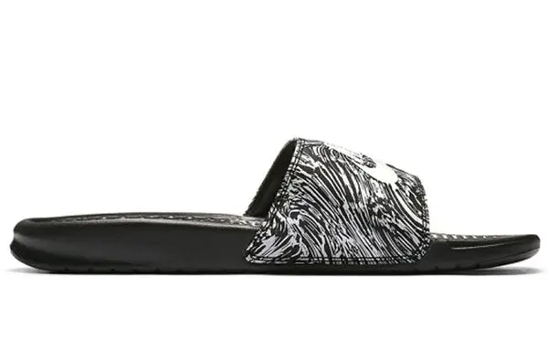 Nike Benassi Jdi Print Slides - Black