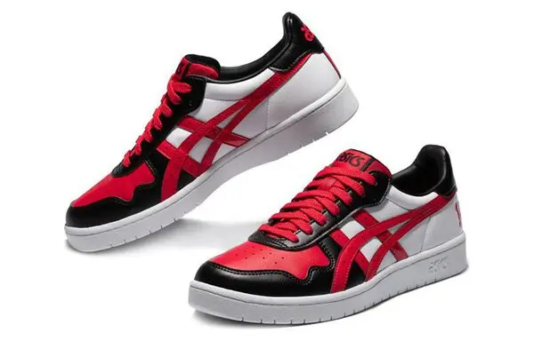 Asics Japan S "bukatsu" Low Top Sneakers - White/black/red