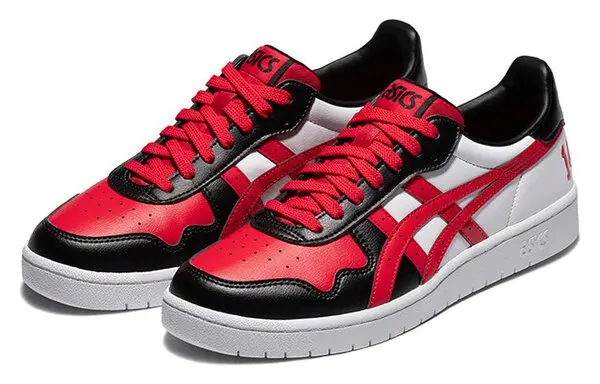 Asics Japan S "bukatsu" Low Top Sneakers - White/black/red