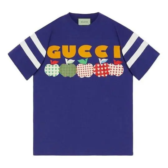 Gucci Fw21 Apple Tee - Purple