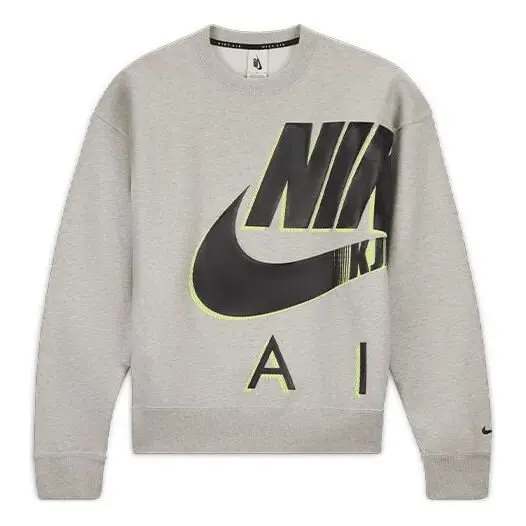 Nike X Kim Jones Velvet Crew Neck Sweater - Grey