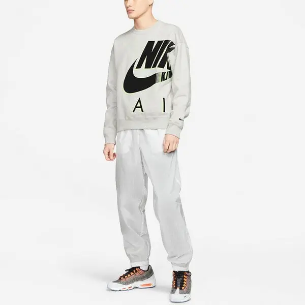Nike X Kim Jones Velvet Crew Neck Sweater - Grey