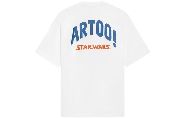 LI-NING X Star Wars Graphic T-shirt 'white Blue - White/blue