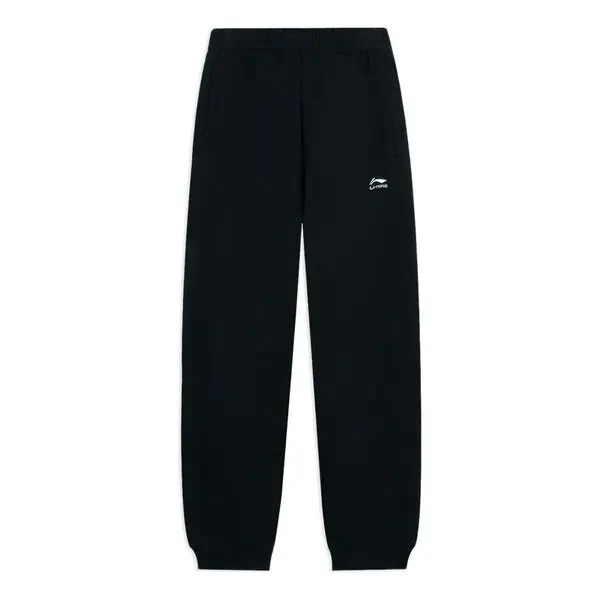 LI-NING Small Logo Joggers Sweatpants - Black