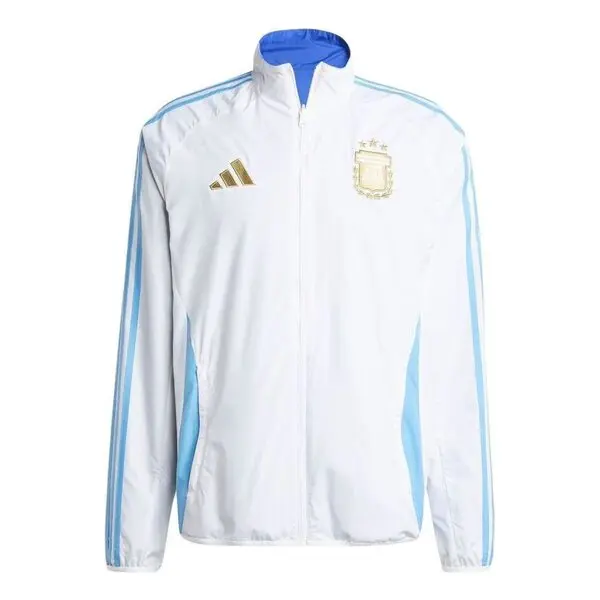 Adidas Argentina Anthem Jacket - White/blue