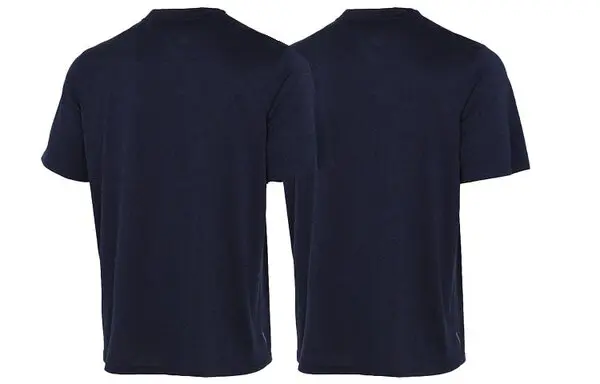 PUMA Train Favorite Heather T-shirt 'navy - Navy/white