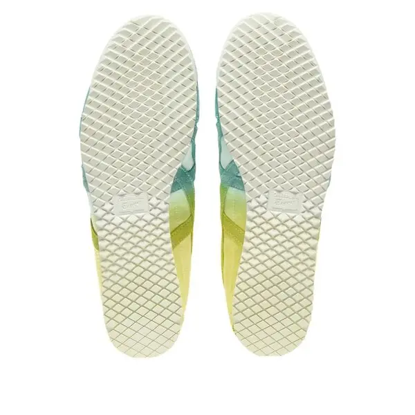 Onitsuka Tiger Nippon Made Mexico 66 Low Top Sneakers - Green/yellow