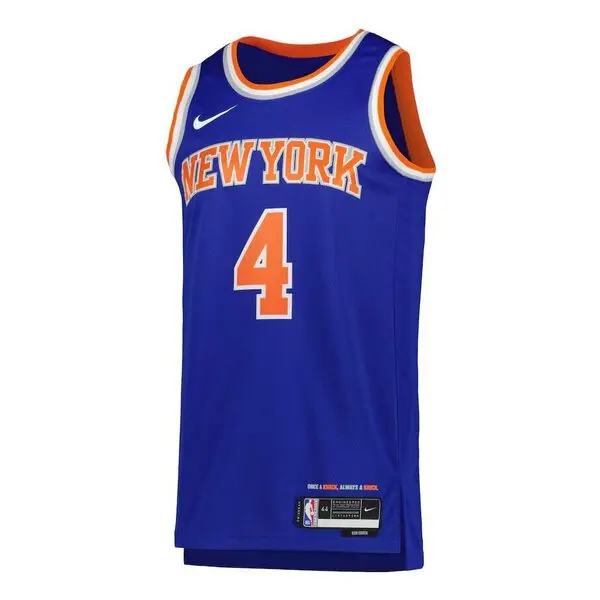 Nike Dri-fit Nba New York Knicks Derrick Rose Icon Edition 2022/23 Swingman Jersey - None