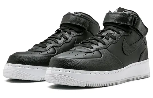 Nike Nikelab Air Force 1 Mid Sneakers - Black