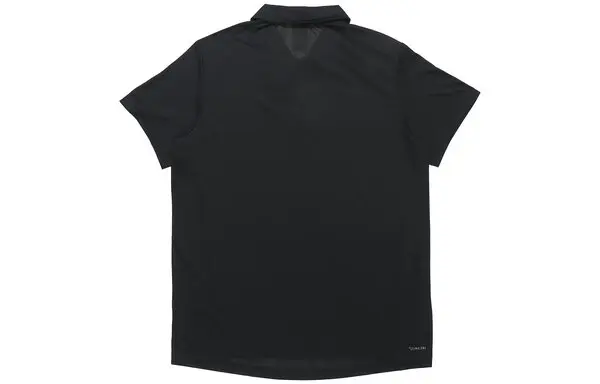 Adidas Training Sports Short-sleeve Polo Shirt - Black