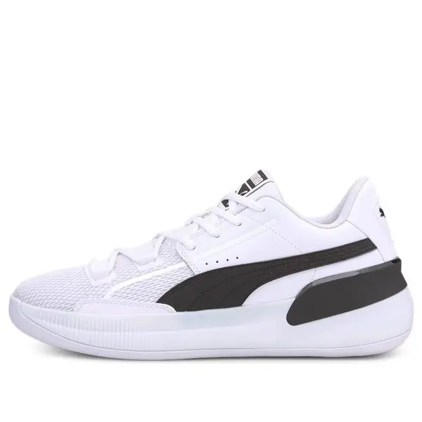 PUMA Clyde Hardwood Team Sneakers - White/black