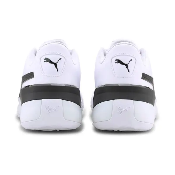 PUMA Clyde Hardwood Team Sneakers - White/black