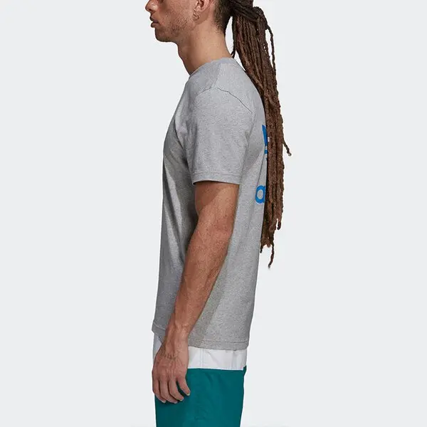 Adidas Originals X Noah Shell Logo Tee Male - Grey