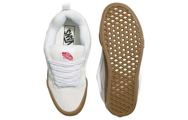 VANS Knu Skool " Gum" Sneakers - White