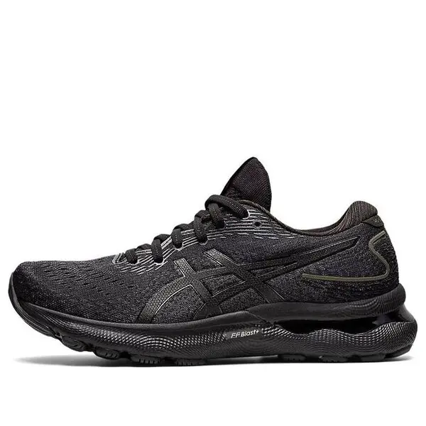 Asics Gel-nimbus 24 "triple " Low Top Athletic Footwear - Black