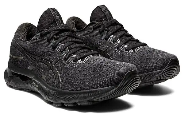 Asics Gel-nimbus 24 "triple " Low Top Athletic Footwear - Black