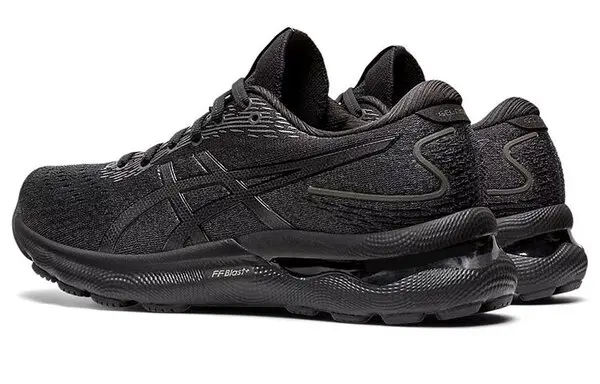 Asics Gel-nimbus 24 "triple " Low Top Athletic Footwear - Black