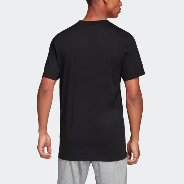 Adidas E Lin Brush T Sports Round Neck Short Sleeve