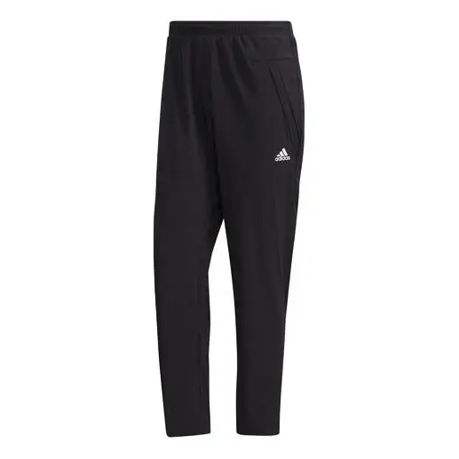 Adidas Tatting Training Casual Running Fitness Long Pants - Black