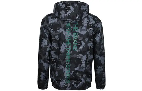 Adidas Camouflage Hooded Casual Jacket