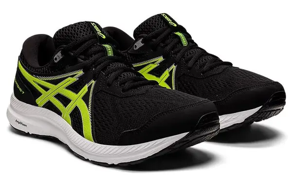 Asics Gel-contend 7 Athletic Sneakers - Black/green