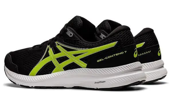 Asics Gel-contend 7 Athletic Sneakers - Black/green