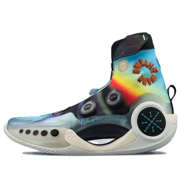 LI-NING Way Of Wade Infinity High-top Sneakers - Blue/black/red