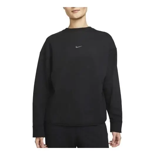 Nike Yoga Luxe Crewneck Pullover - Black