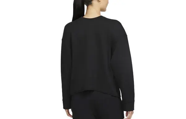 Nike Yoga Luxe Crewneck Pullover - Black
