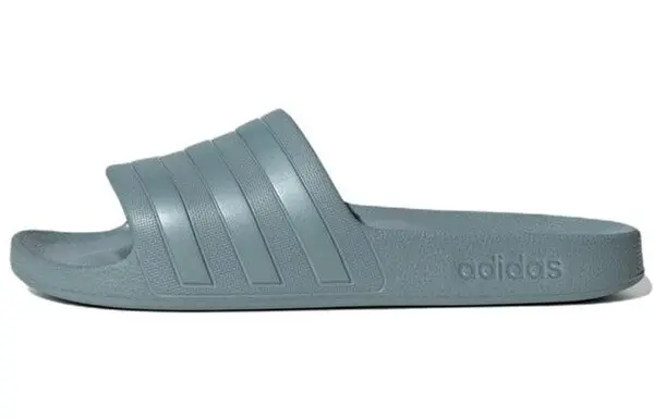 Adidas Adilette Aqua Slides - Grey
