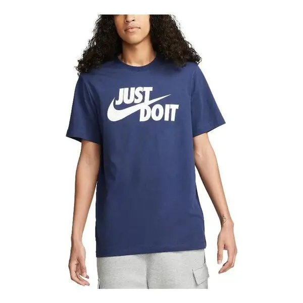 Nike Just Do It Logo T-shirt - Blue