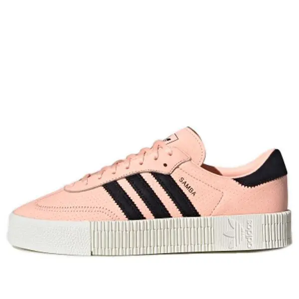 Adidas Sambarose Platform Sneakers - Pink/black
