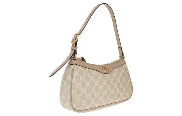 Gucci Ophidia Small Handbag - Beige/white