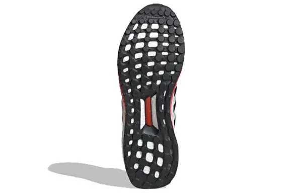 Adidas Ultraboost Dna 'grey Lush Red' Sneakers - Grey/red