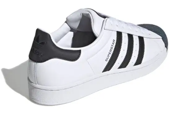 Adidas Superstar Iridescent Toe Sneakers - White/black/blue