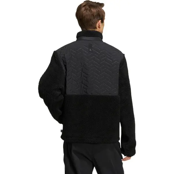 Adidas Logo Full Zip Fleece Jacket