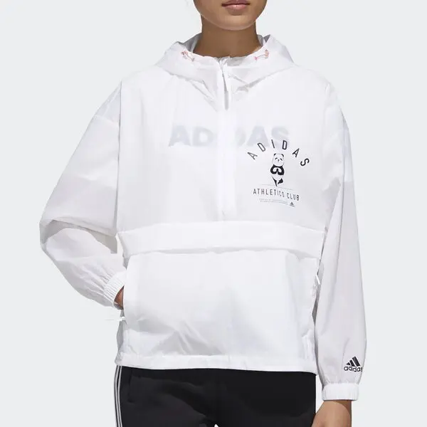 Adidas Panda Anorak Sports Jacket - White