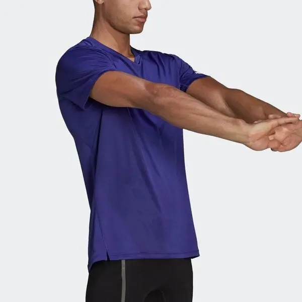 Adidas Short Sleeve Crewneck T-shirt With Shoulder Logo - Multi-color