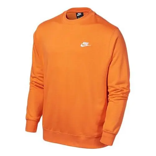 Nike Nsw Club French Terry Crew Neck Sweatshirt - Orange
