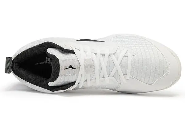 Mizuno Wave Super Sonic 2 Mid Top Sneakers - White/black