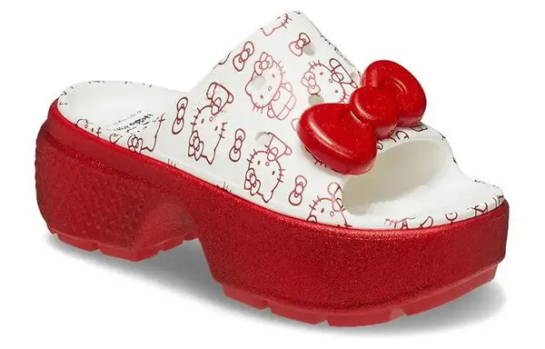 CROCS X Hello Kitty Stomp Slides
