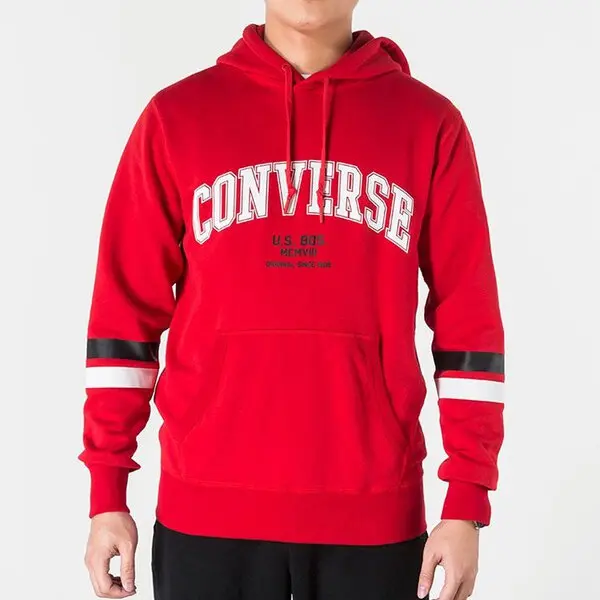 CONVERSE Collegiate Text Pullover Hoodie