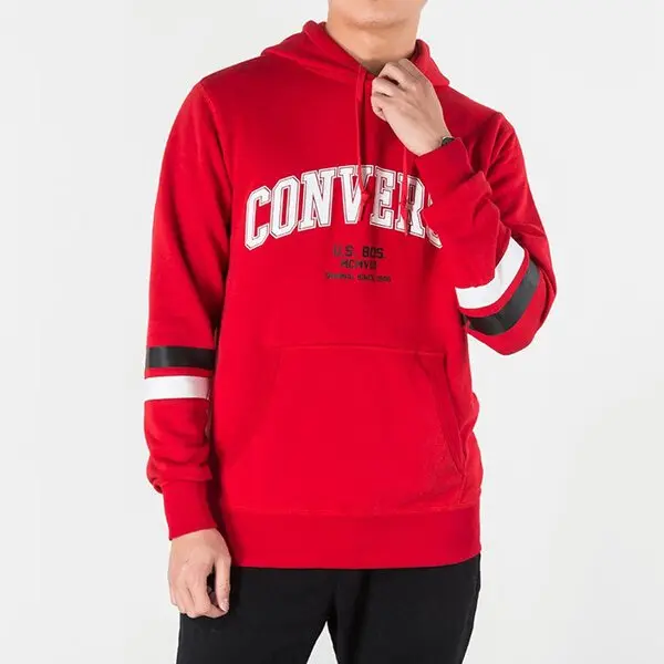 CONVERSE Collegiate Text Pullover Hoodie