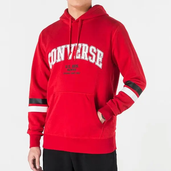 CONVERSE Collegiate Text Pullover Hoodie