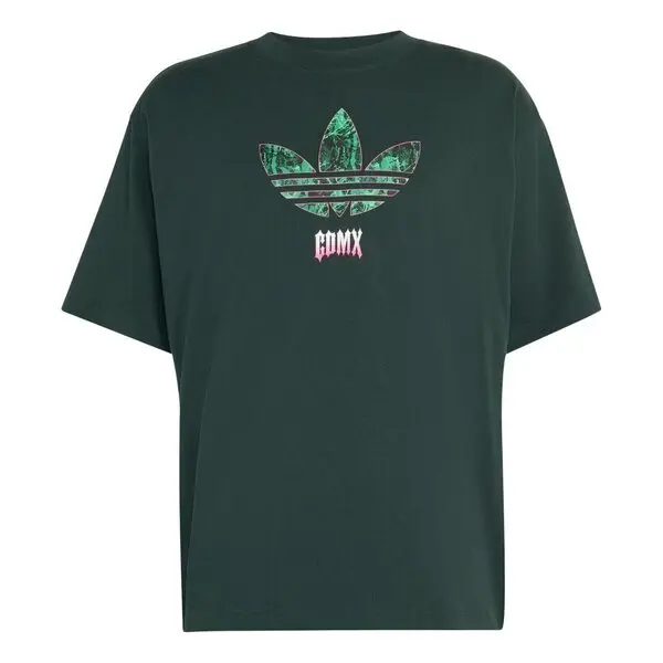 Adidas Fifa World Cup 2026 Host City Atlanta Graphic 'black Better Scarlet - Shadow Green/black
