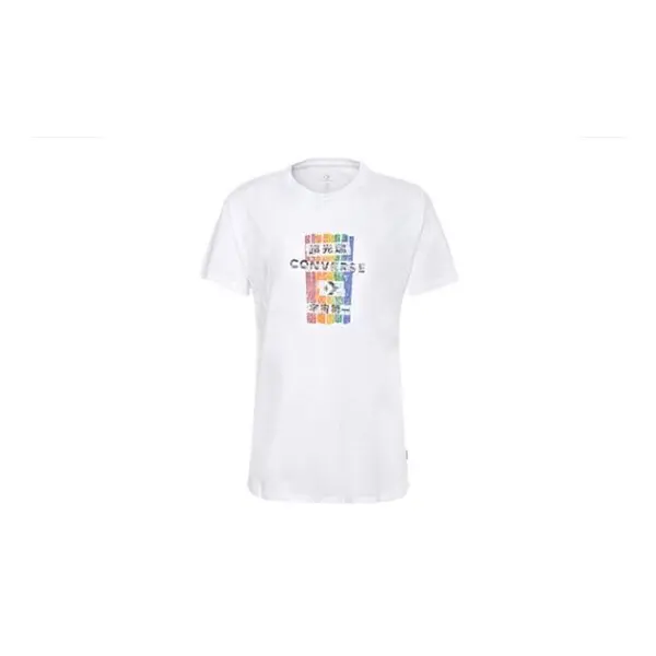 CONVERSE Slim Fit Printed Short Sleeve T-shirt